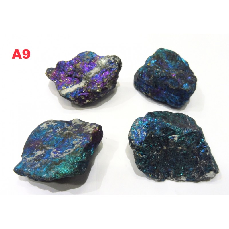 Calcopirite Irisada pedra bruta. Saco 100gr.